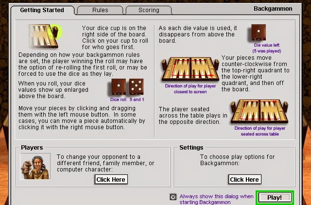Backgammon Instructions Game: Rules Of Backgammon