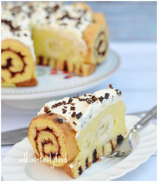 .. chute a vône mojej kuchyne...: Banánová torta slimáčiková