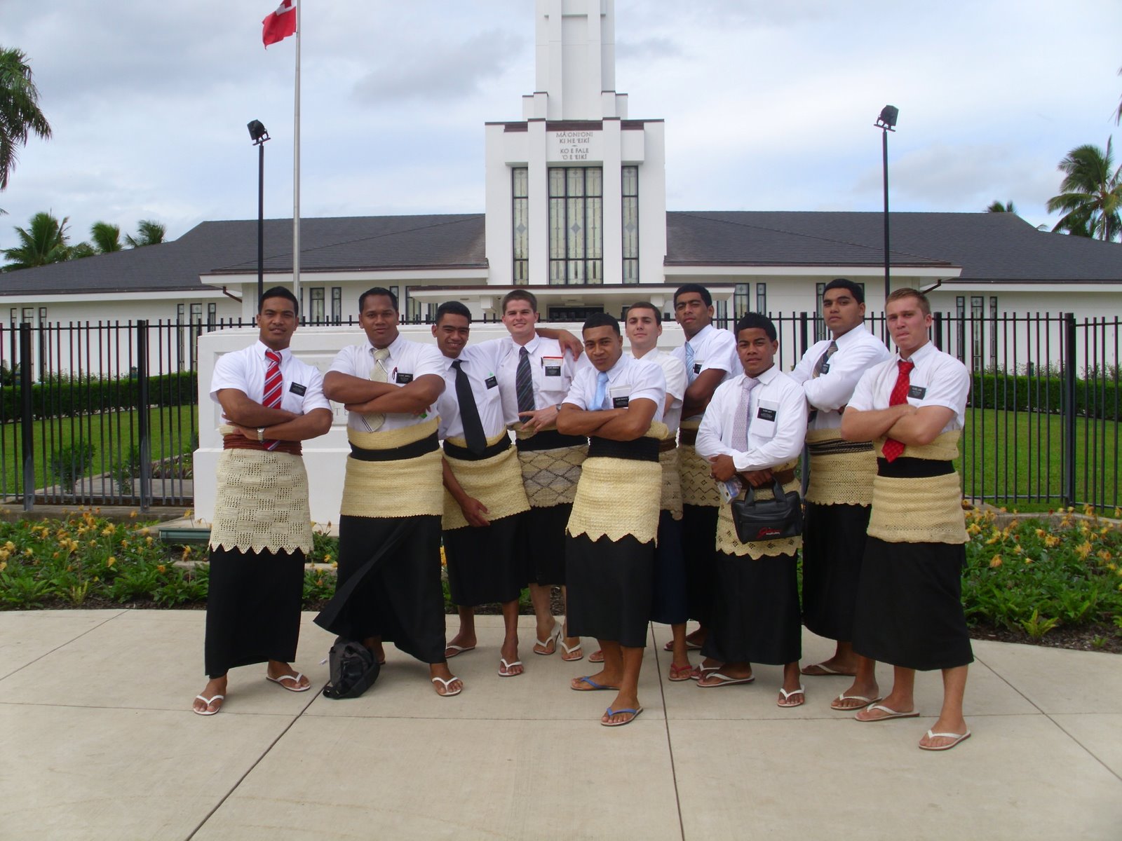 Elder Jacob Michael: Missionaries at the Tongan Temple