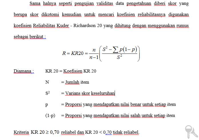 Cara Menghitung Validitas dan Reliabilitas Di Microsoft Excel Secara ...