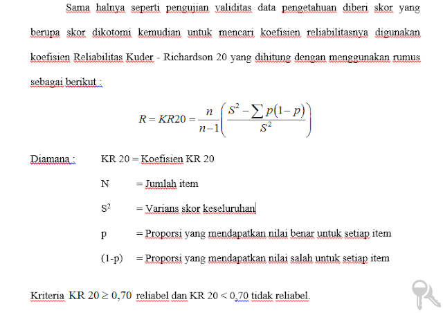 Cara Menghitung Validitas dan Reliabilitas Di Microsoft Excel Secara ...