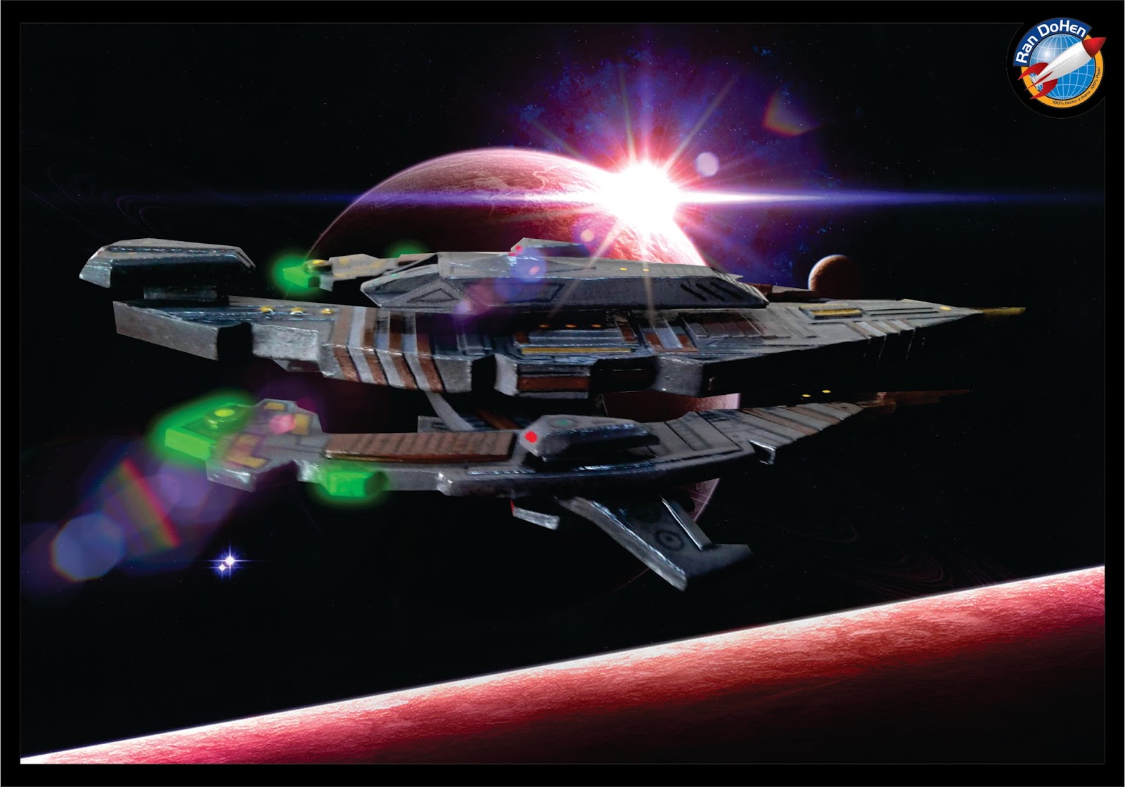 Capitan Ran Dohen: Star Trek - Breen warship