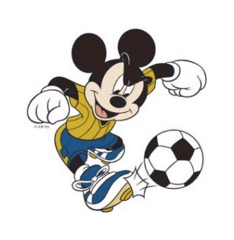 12 Disney Animal Mickey Mouse Playing Football Wallpaper