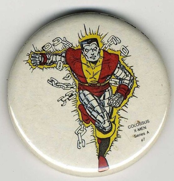 Marvel Comics of the 1980s: 1984 - X-Men Button set