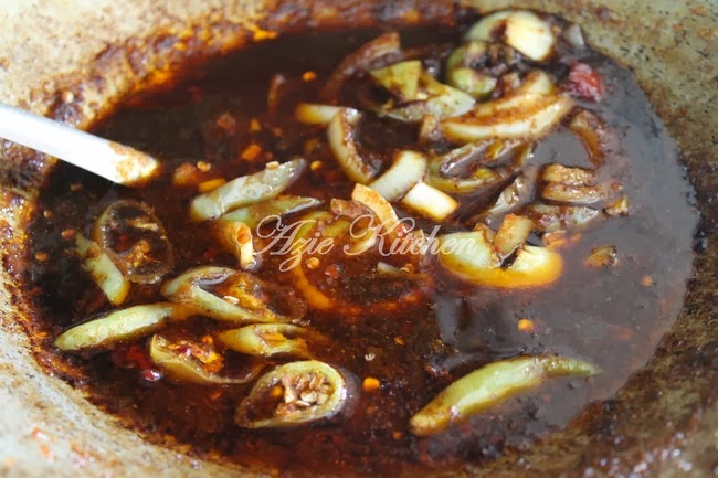 Ikan Aji Aji Masak Kicap Pedas - Azie Kitchen
