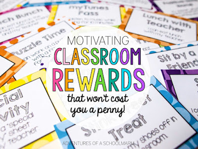 Ideas for Classroom Management Incentives - Second Grade Stories