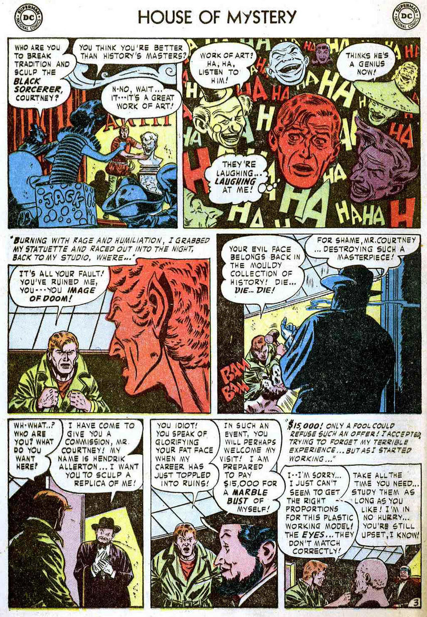 Pappy's Golden Age Comics Blogzine: Number 1942: Monster in Clay