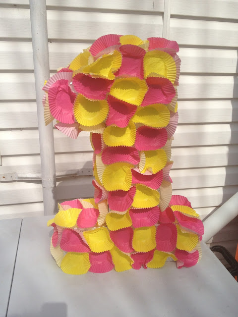 Tinker and Cook: DIY Number Pinata/Prop