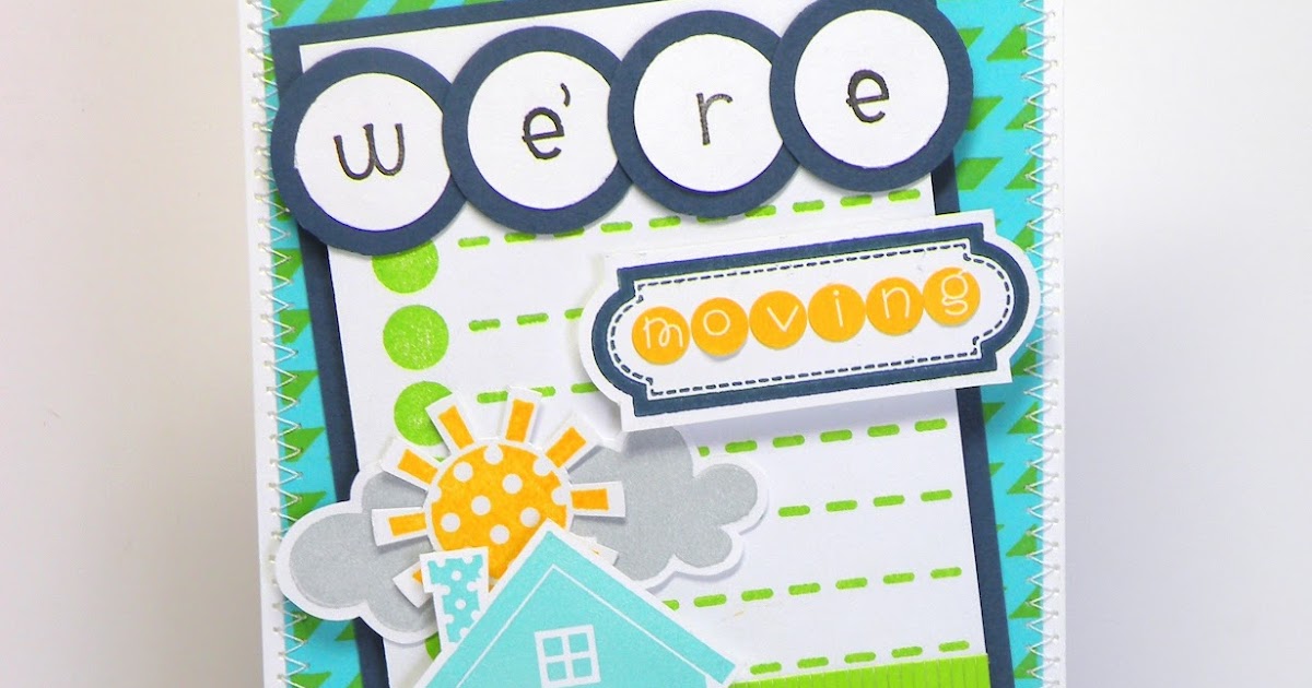 Doodlebug Design Inc Blog: Tuesday Tutorial- We're Moving Card