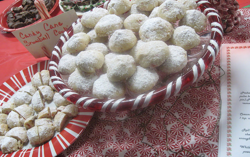 The Better Baker: Candy Cane Snowball Cookies