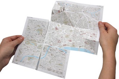 margaret-cooter: Book du jour - map folding