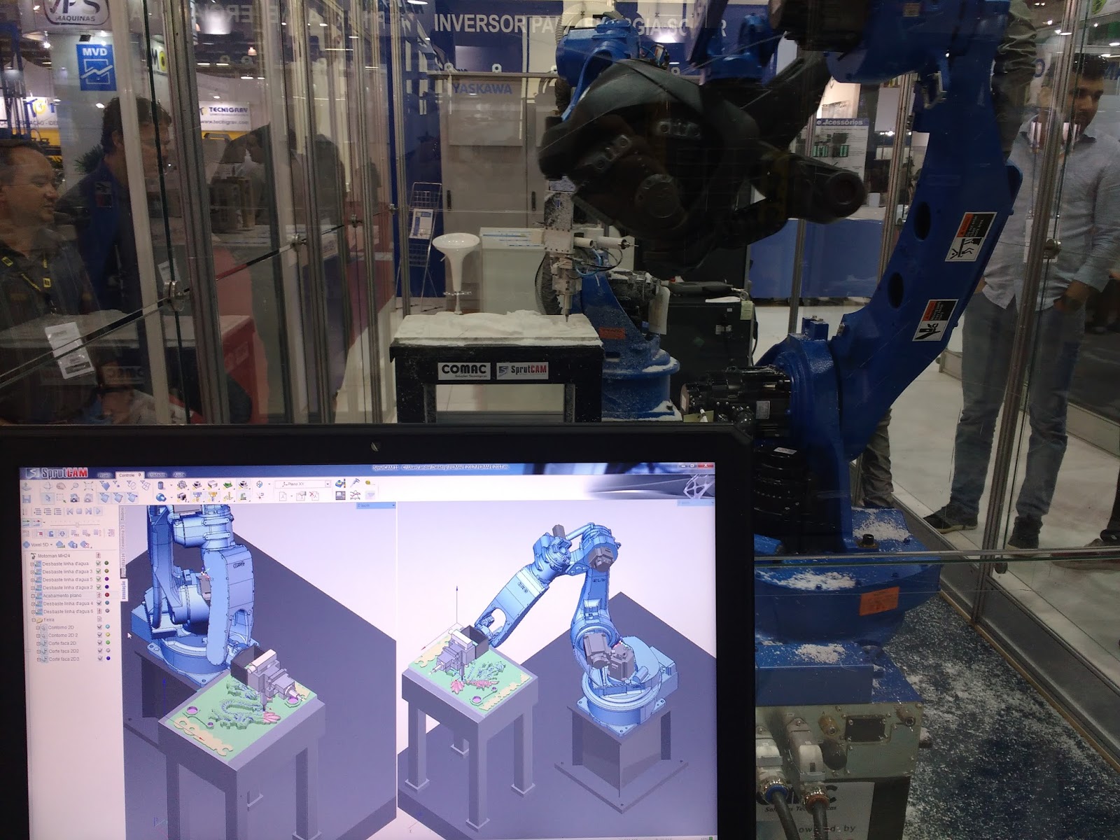 Robô de usinagem - Milling robot: Até aonde é possível USINAR com ROBÔ?