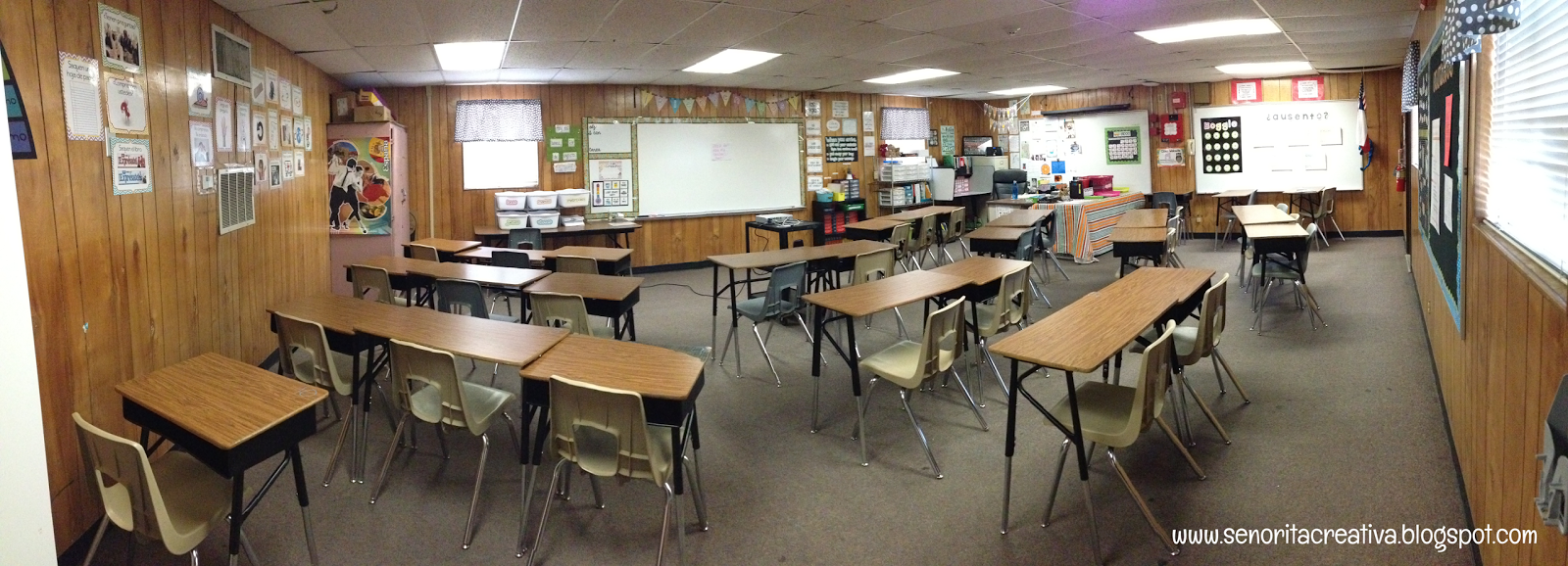 My Finished Classroom (Finally!!) - Señorita Creativa
