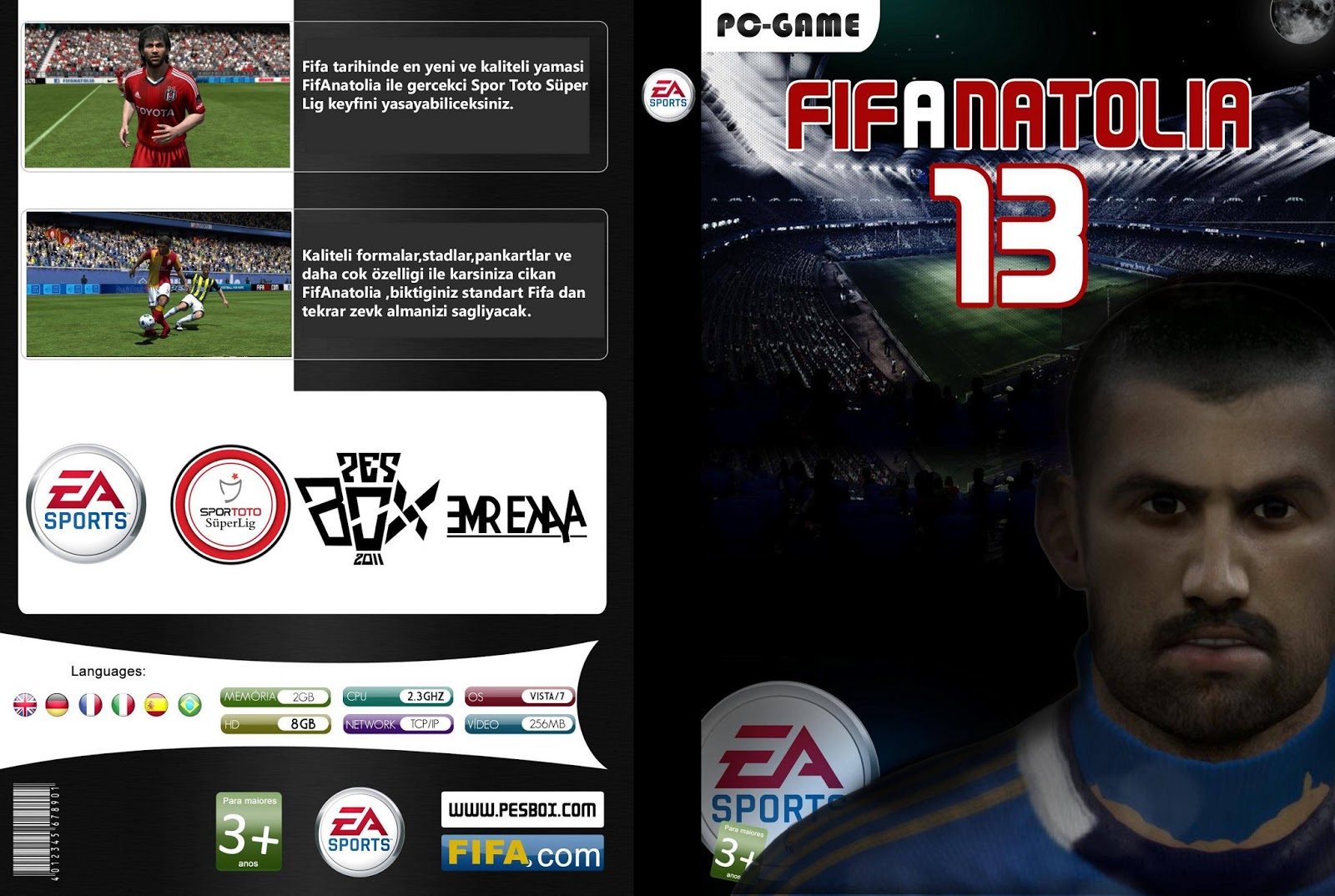 Fifa 13,Fifa 14 Yamalar,Mods,Türkçe Eklentiler: FIFA 13 Spor Toto Süper ...