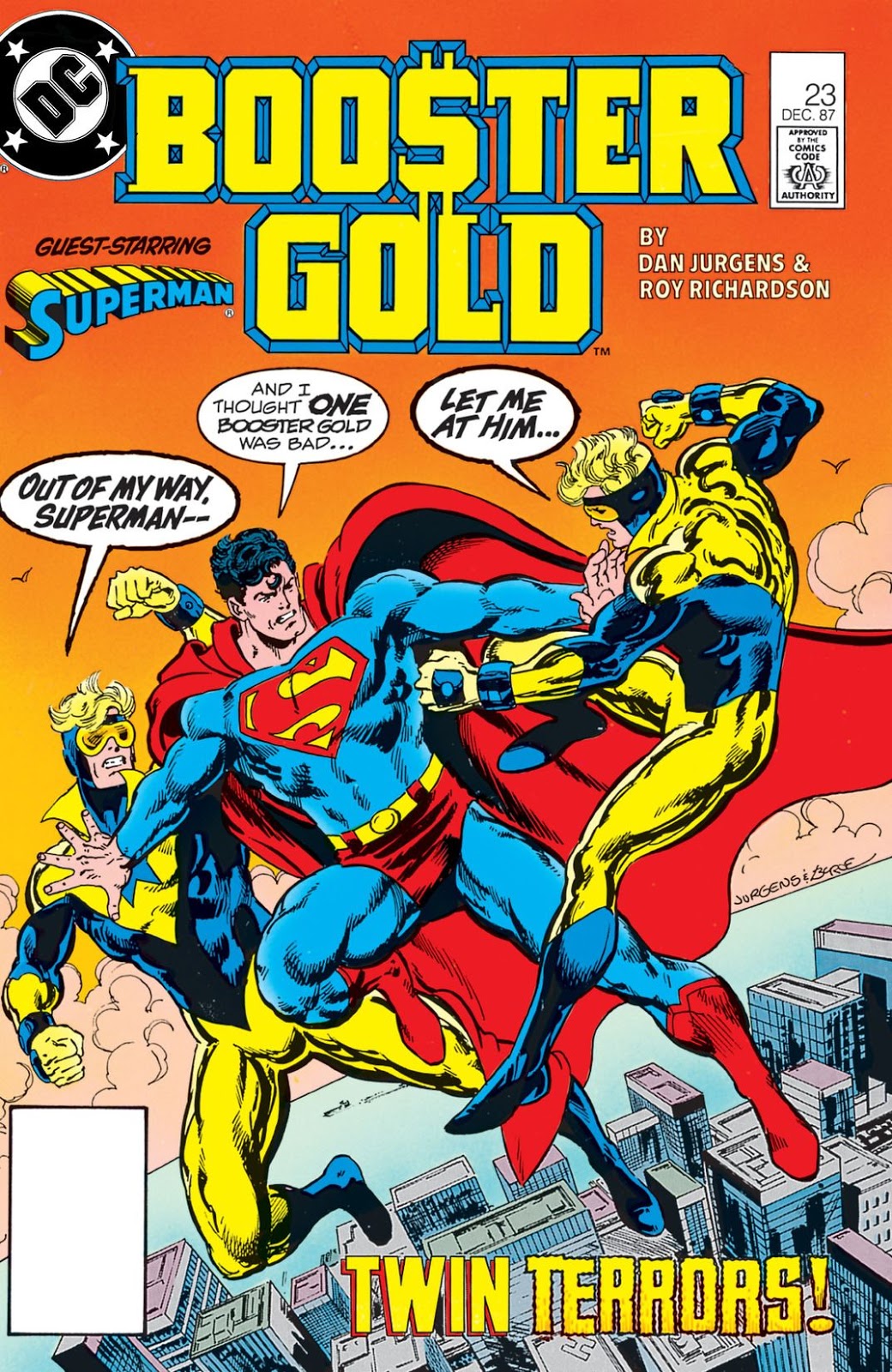 NOT A HOAX! NOT A DREAM!: ACTION COMICS #594 & BOOSTER GOLD #23