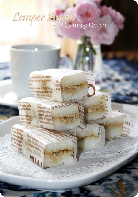 Lemper Ayam | Simply Delish...