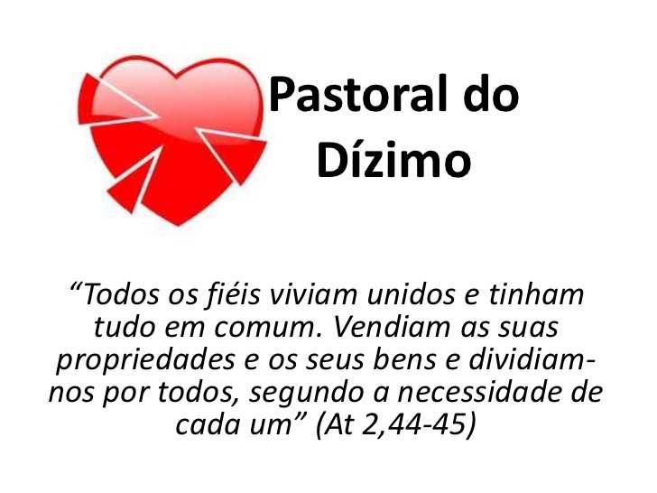 Um olhar de Fé: Dízimo, mais que contribuição