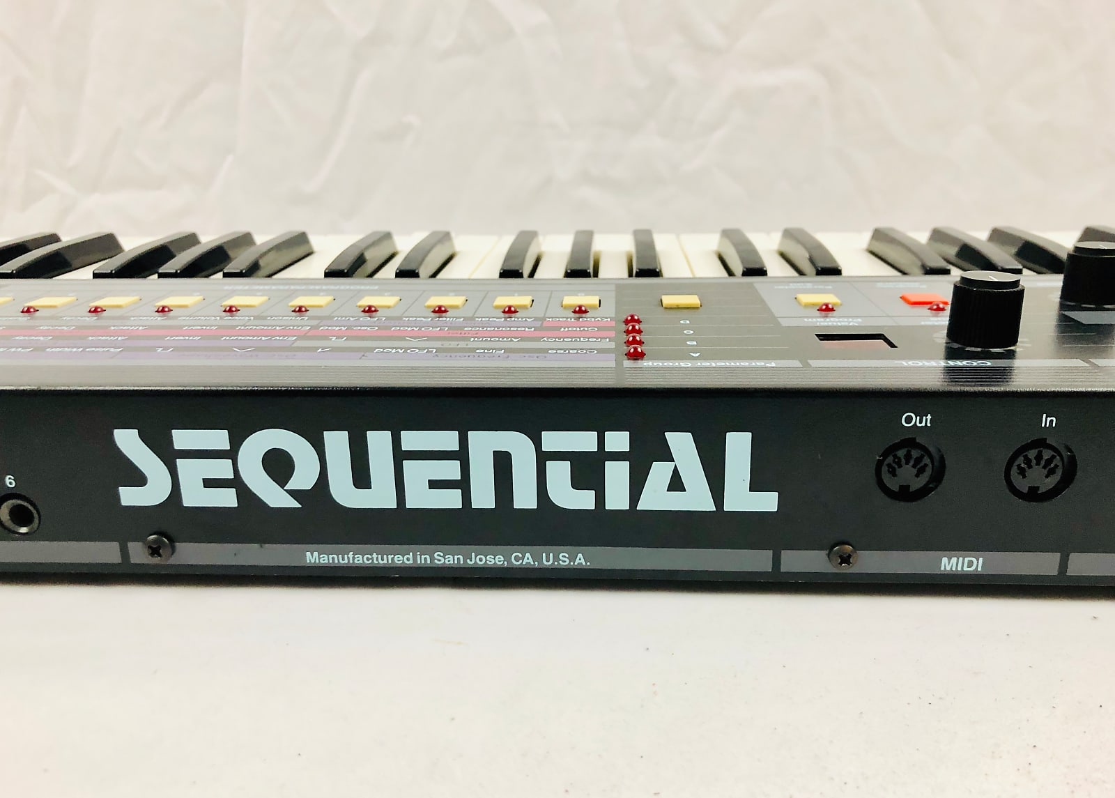MATRIXSYNTH: Sequential Circuits Multitrak Analog Synthesizer SN 01614