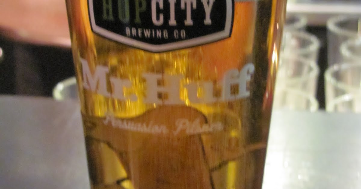 The World of Gord: Hop City Mr Huff Pilsner Launch Party