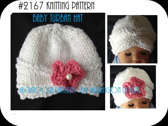HECTANOOGA PATTERNS: FREE KNITTING PATTERN- Baby Turban hat