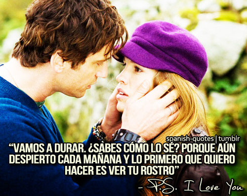 Mi pequeño infinito: Frases Película Posdata, te amo