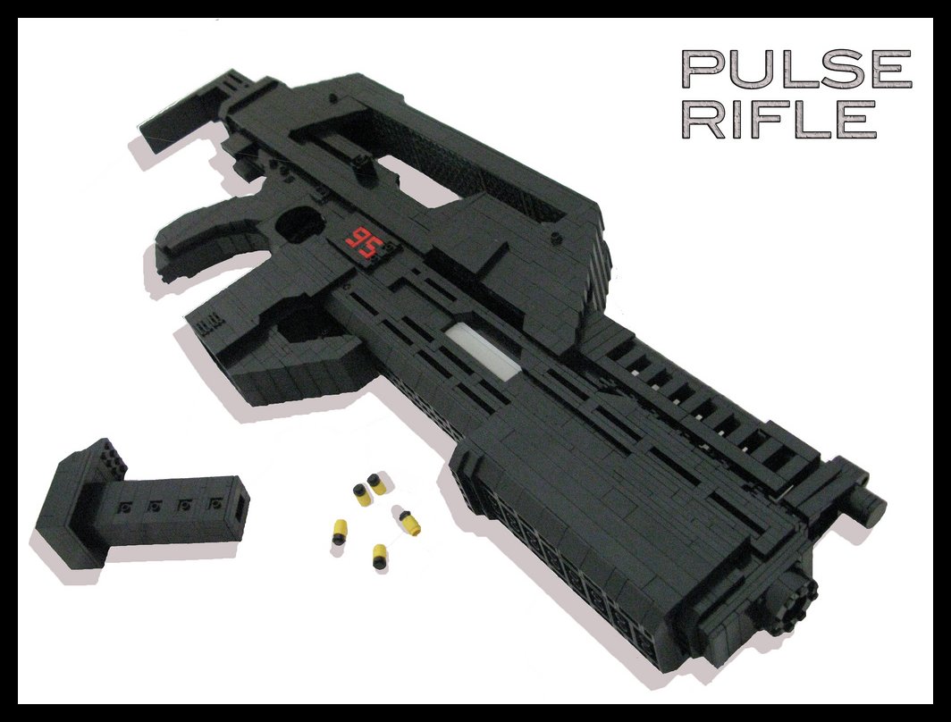 JIMSMASH ! ! !: LEGO PULSE RIFLE