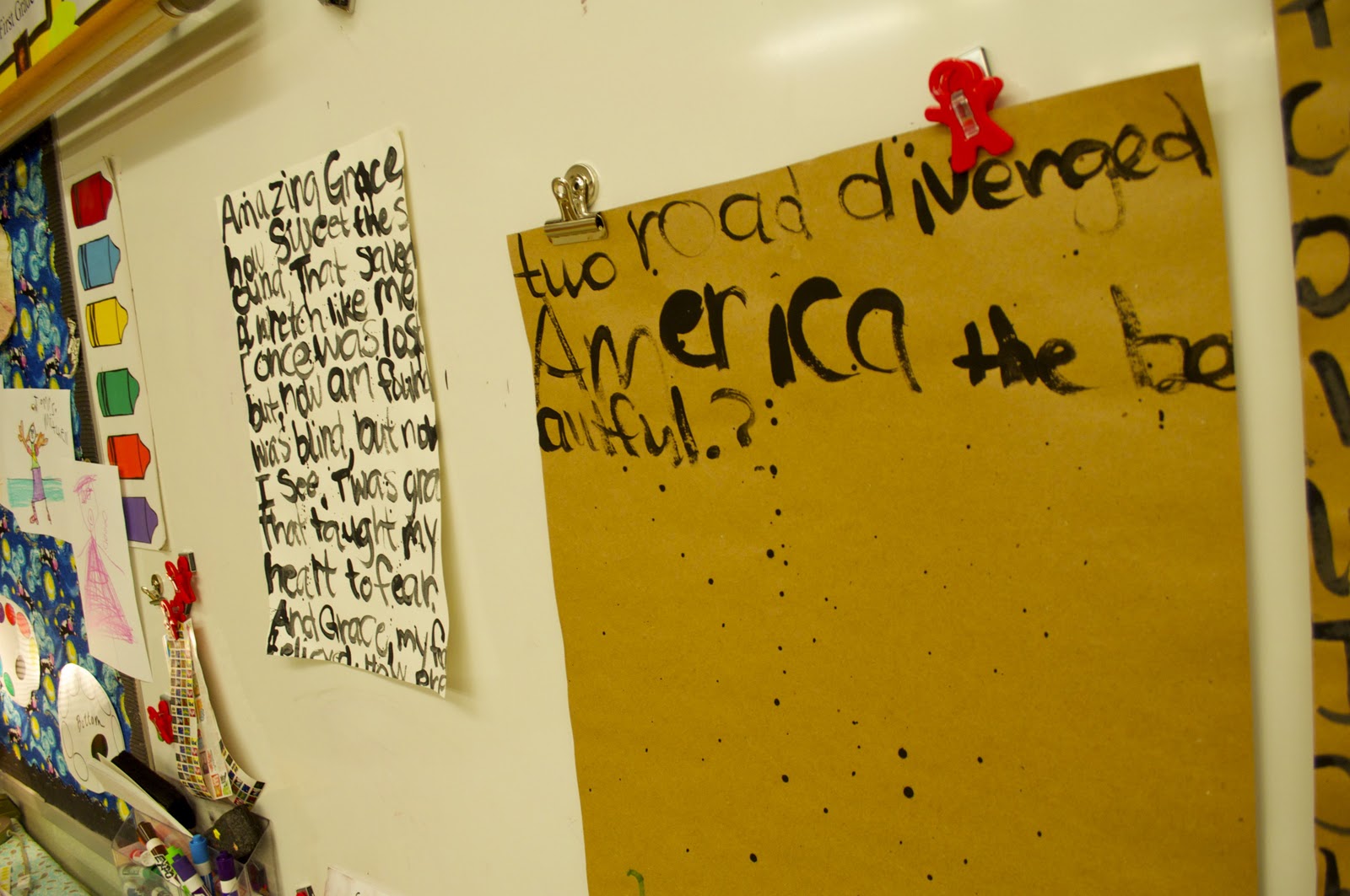 This Little Class of Mine: Large Painting With Words