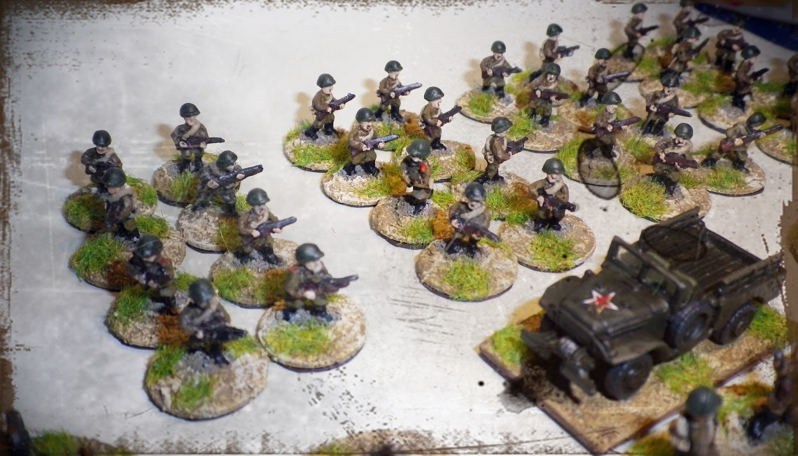 O BRIGADEIRO: 10/12mm Russian Infantry Platoon for BGK