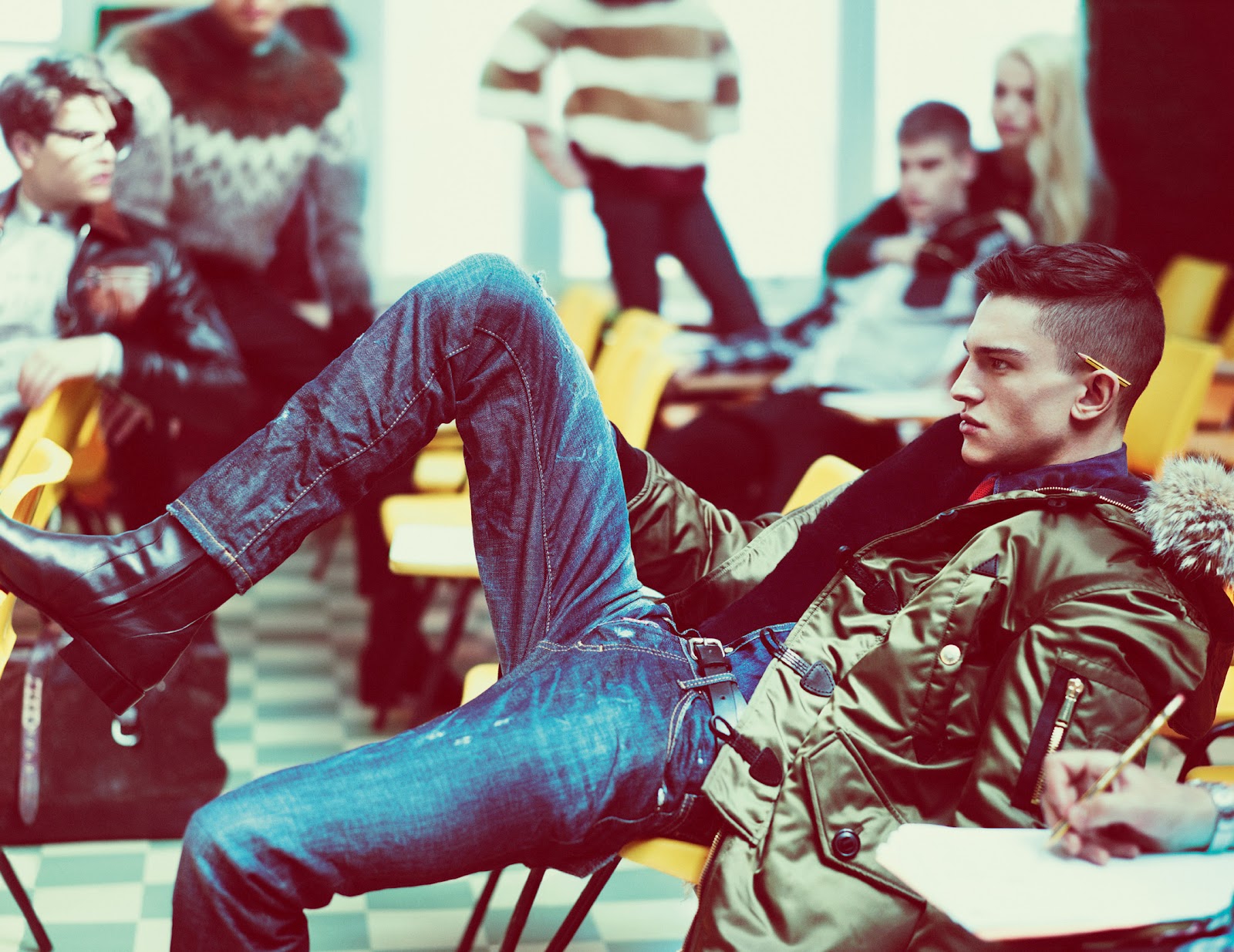 your chic destination on line: DSQUARED AD CAMPAIGN AW 2012