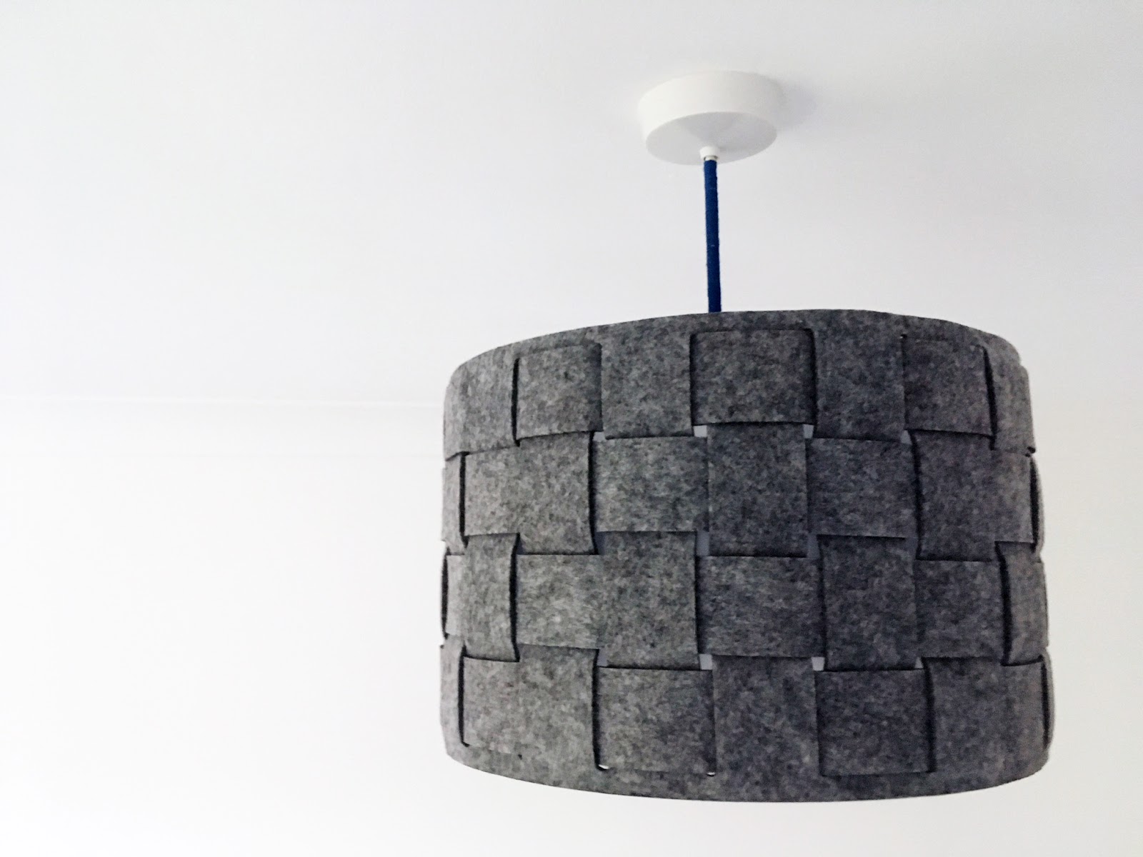 DIY Tutorial: Faux Fabric Cable Light Fitting