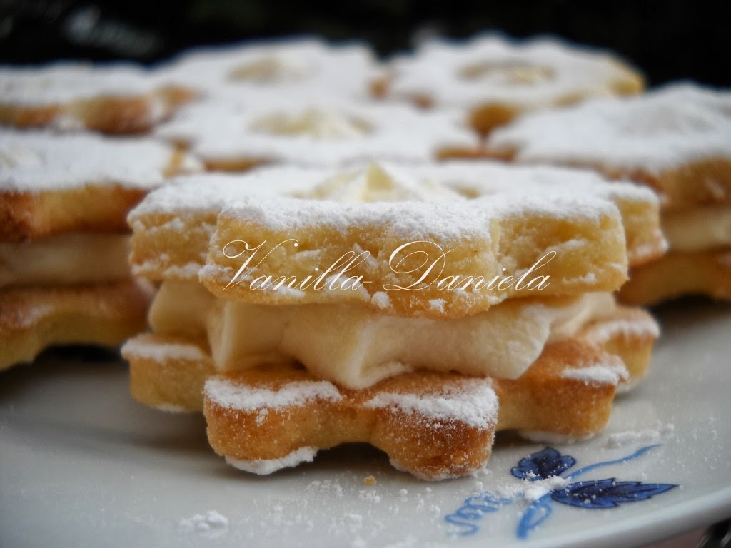 vanilla: Fehér mandula süti