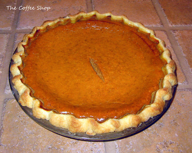 The Coffee Shop: Traditional Pumpkin Pie!