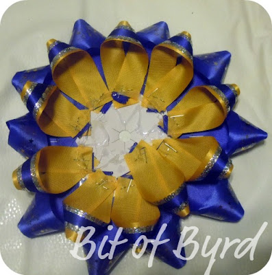 Homecoming Mums | Making the Backing