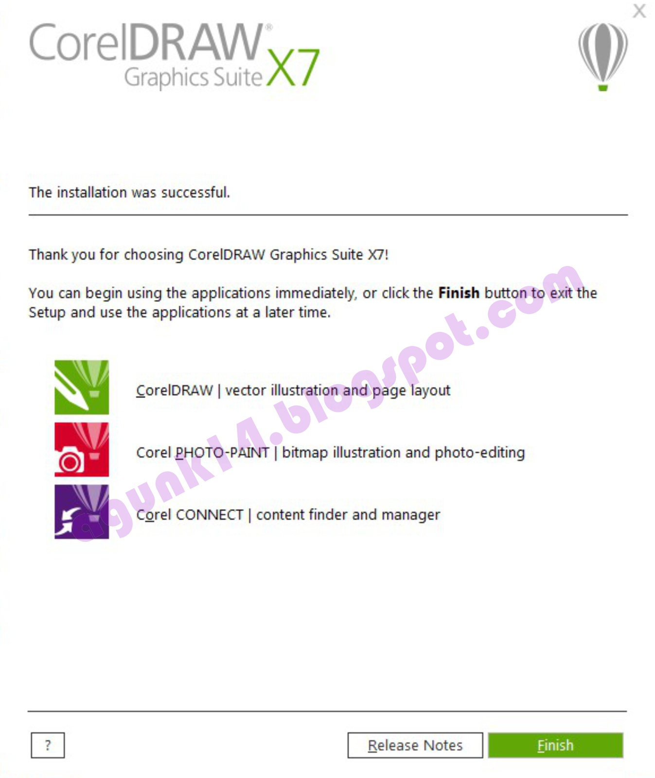 Cara Mendapatkan Serial Number Corel Draw X7 Activation