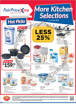 NTUC FairPrice Xtra Kitchen Lock & Lock Fair 09 - 22 May 2019 ...