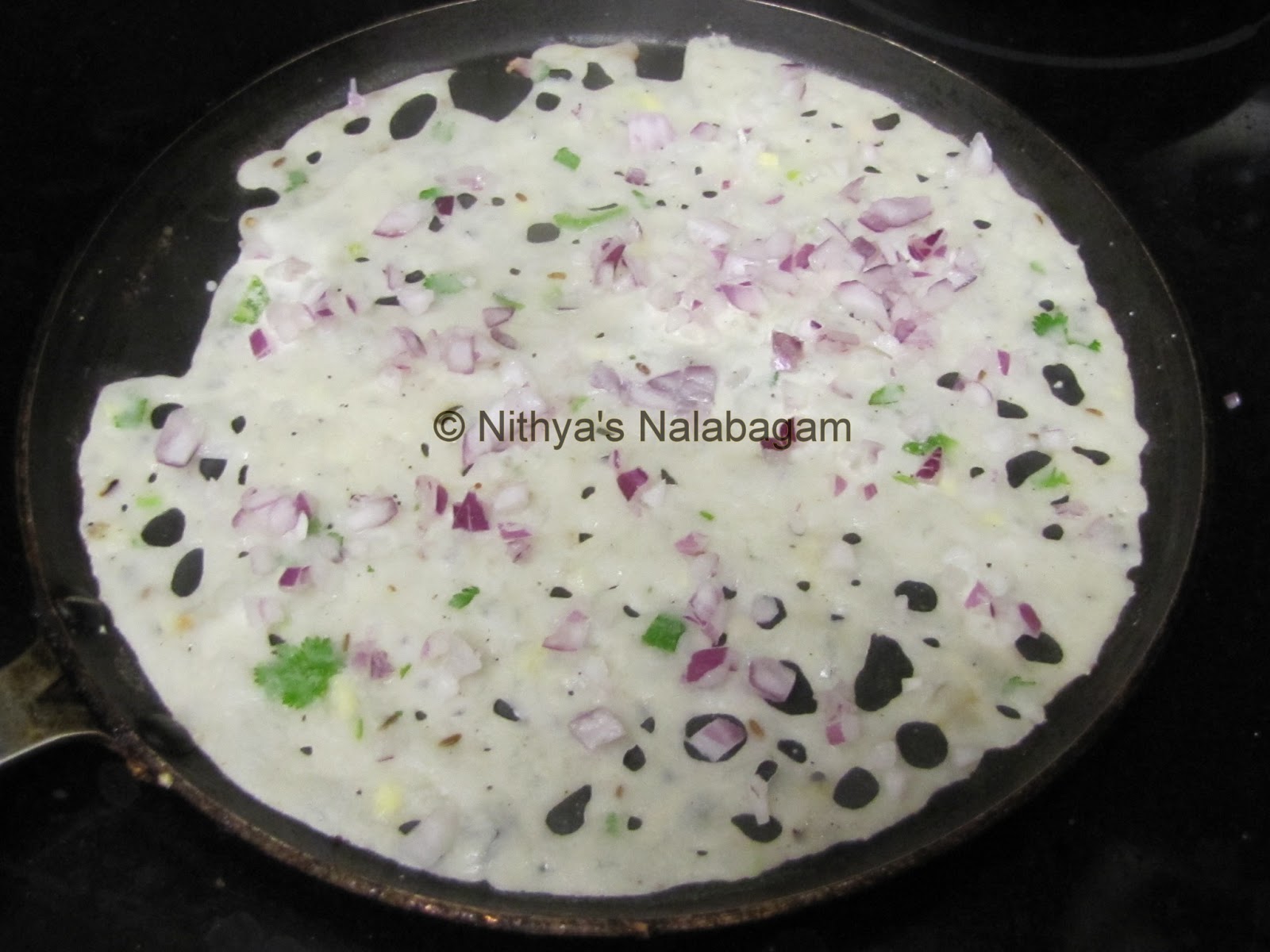 Instant Onion Rava Dosa |Nithya's Nalabagam