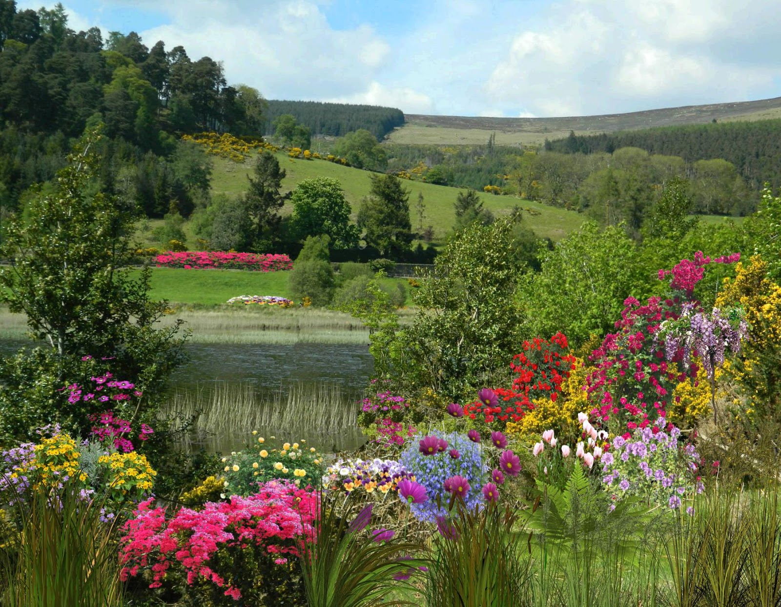 Paisajes De Primavera Para Fondo De Pantalla