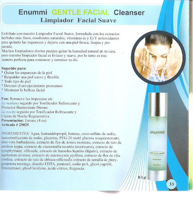 ENUMMI GENTLE FACIAL CLEANSER ~ SALUD FINANCIERA