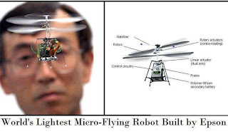 General Knowledge: Mini flying robot has been unveiled by Seiko Epson ...
