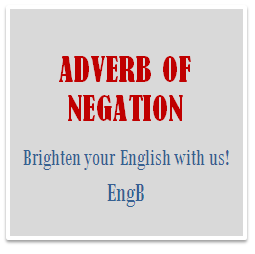 Adverb of Negation | เรียนภาษา, ไวยากรณ์, Grammar English, Speak ...