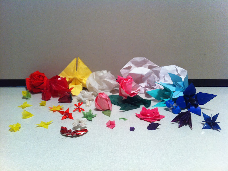 ManuneWs: Origami: flowers