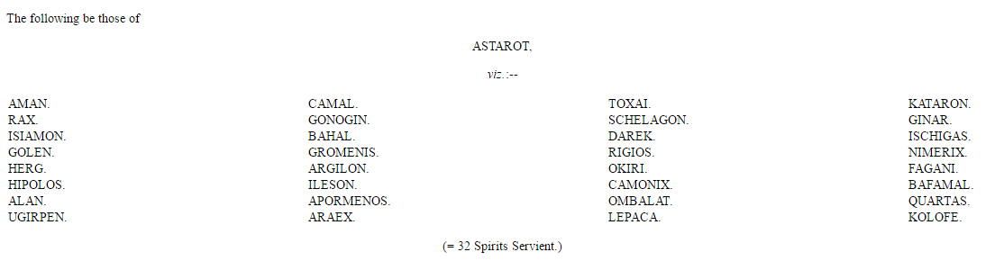 El grimorio de bestias: Astaroth