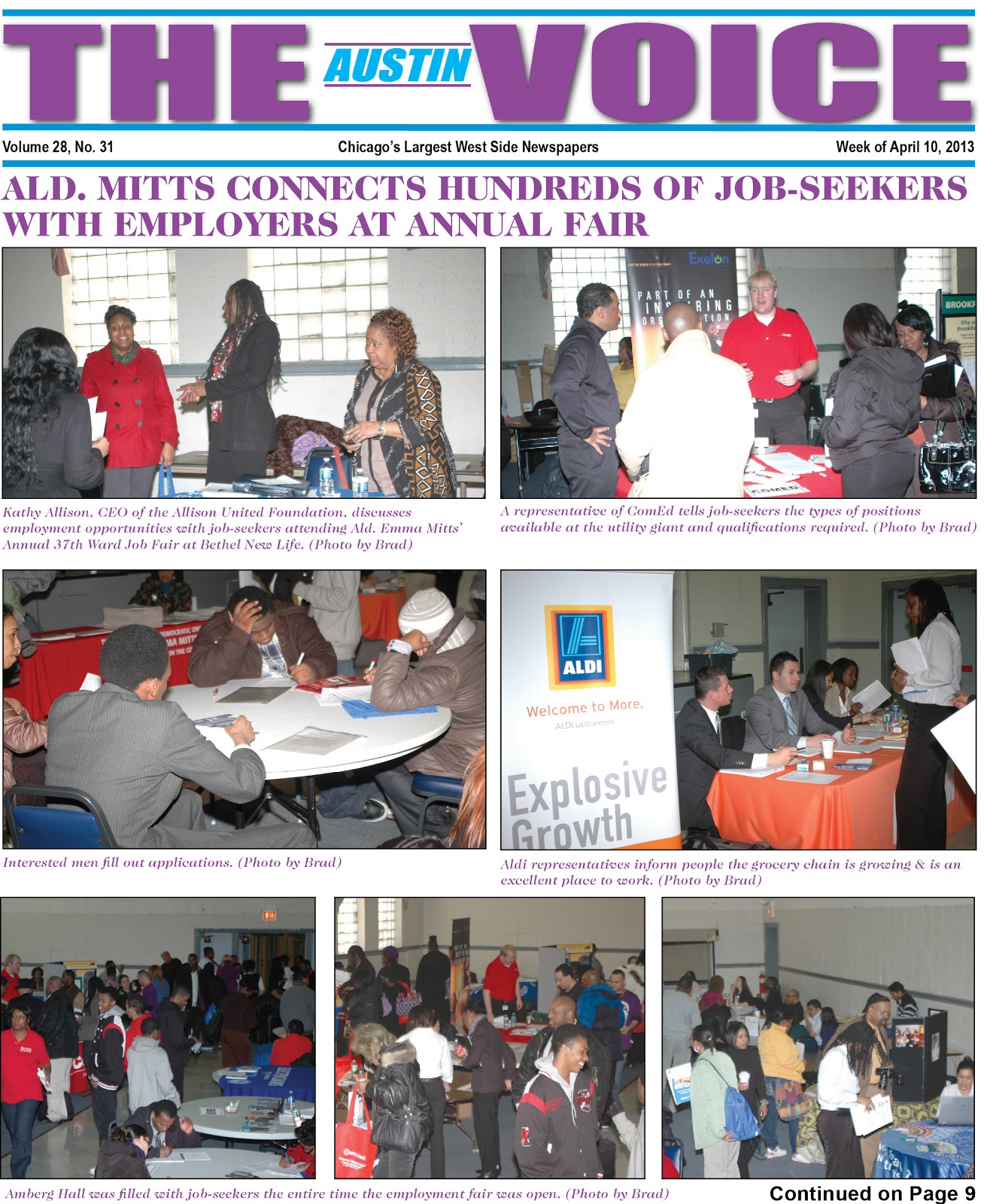 The Voice Newspapers, Serving Chicago's West Side: ALD. MITTS CONNECTS ...