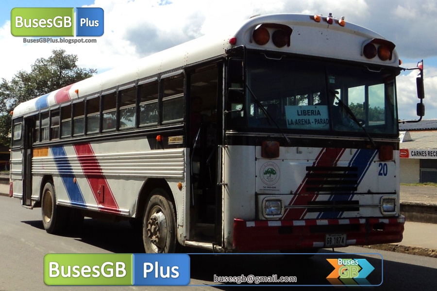 Autobuses Guanacaste: BusesGB Plus: Buses de Liberia