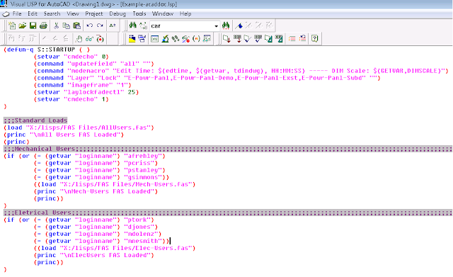 The Lazy Drafter: acaddoc.lsp and Who Gets What