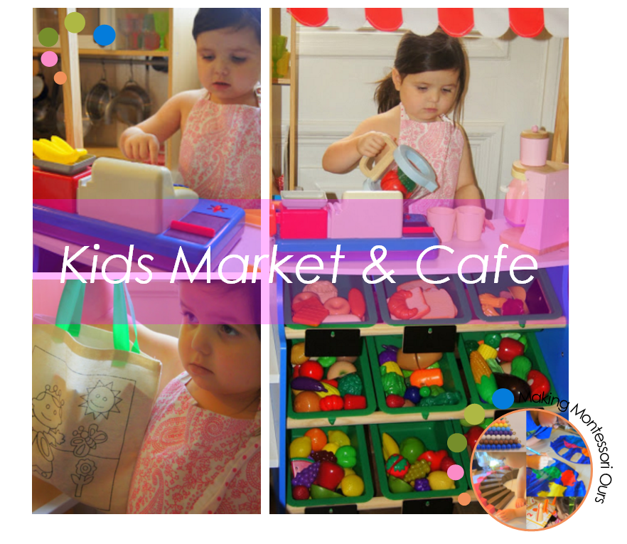 Kids Market & Cafe, Imaginative Play At Home - "Making Montessori Ours"