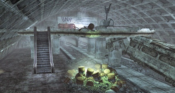 The Washington Metro, Crystal City Station in Arlington Virginia : r ...