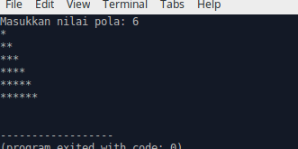 Cara Membuat Segitiga Siku-Siku Menggunakan C++ - Omded
