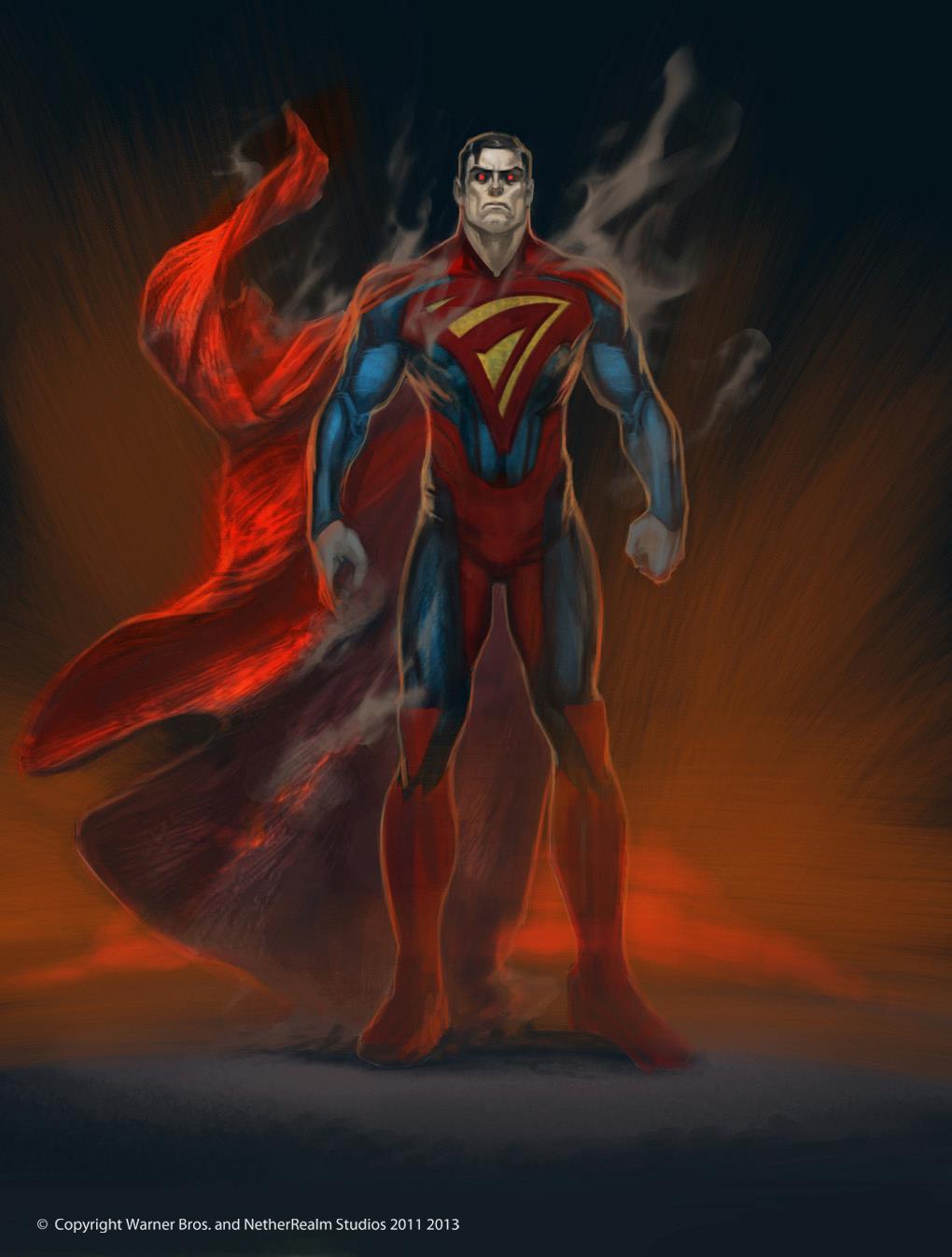 Justin Murray Art Blog: INJUSTICE Concept Art