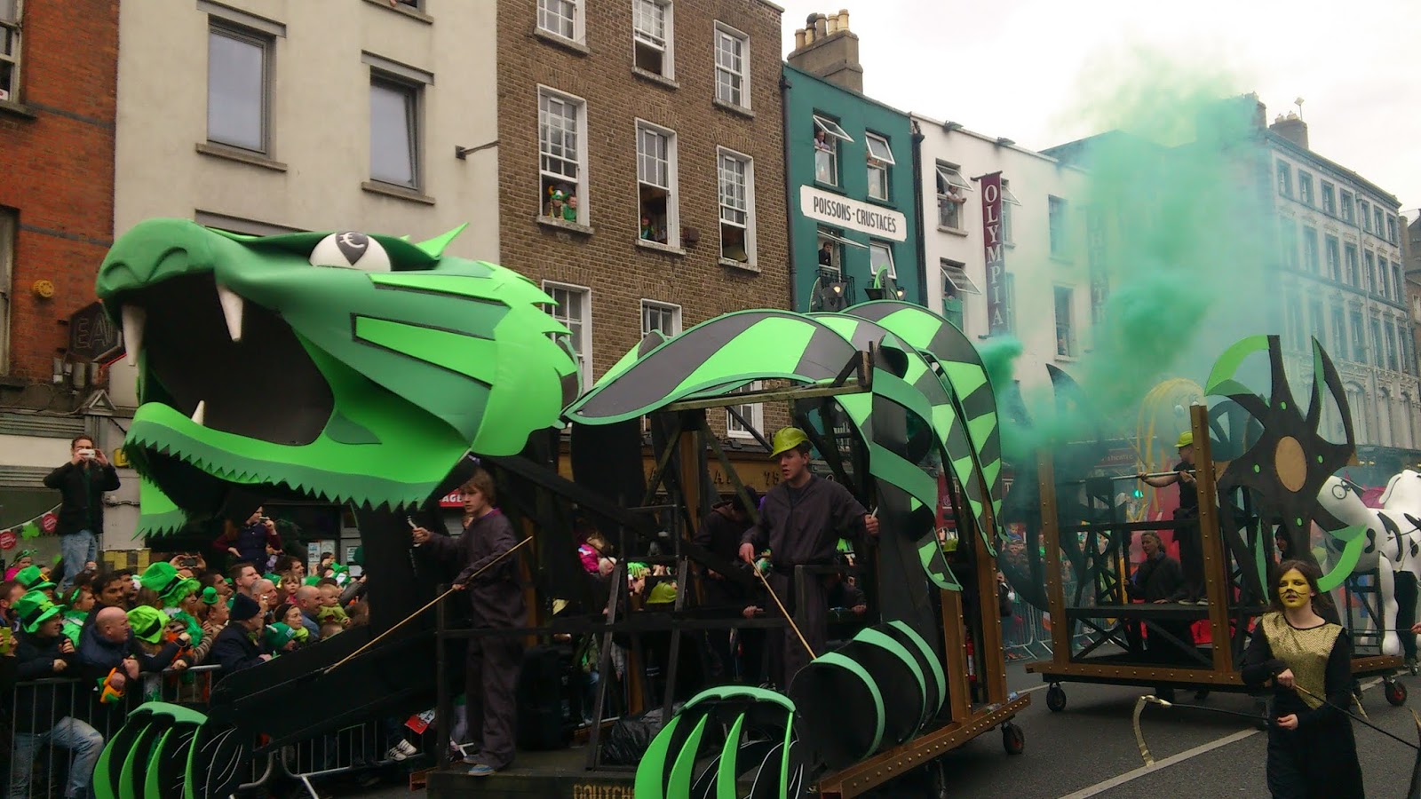 Desfile de San Patricio en Dublín - Protagonista desde dentro